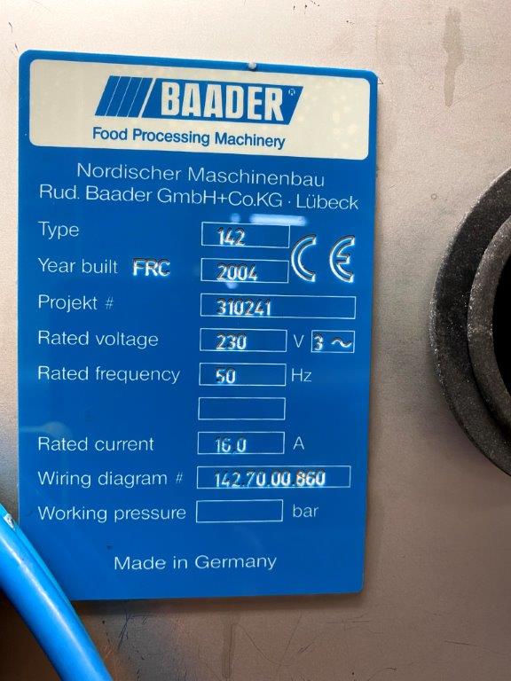 Baader 142 – Gutting machine for Salmon – Trade Market