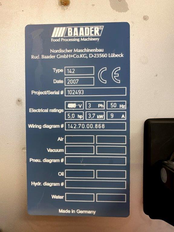 Baader 142 – Gutting machine for Salmon – Trade Market